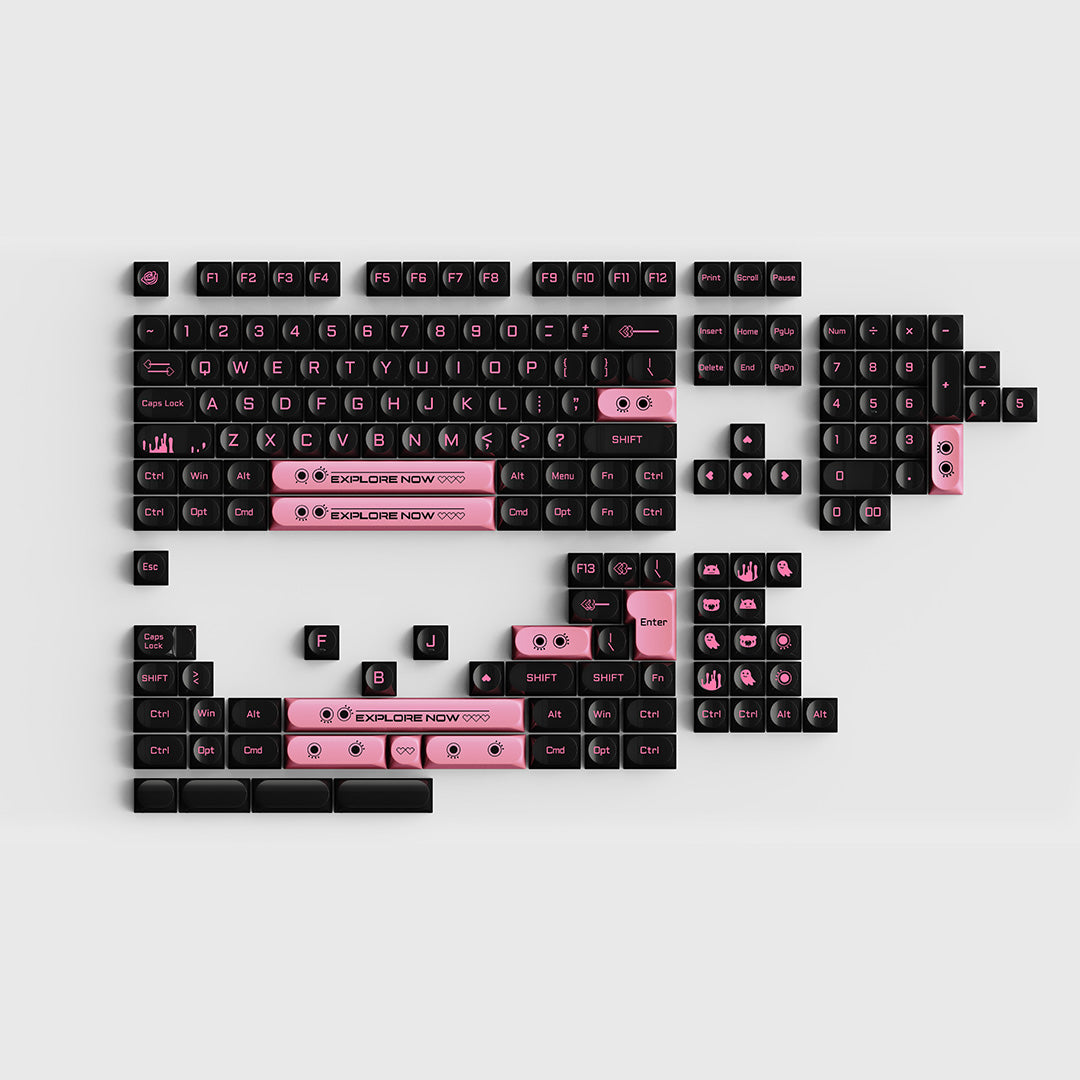 Dark Blush Keycaps – Chilkey