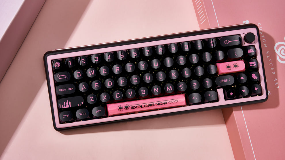 Dark Blush Keycaps – Chilkey