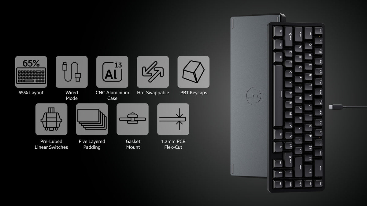 [In-Stock]ND65 Keyboard – Chilkey