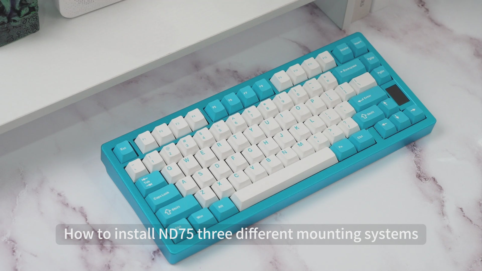 ND75 Teclado de Aluminio